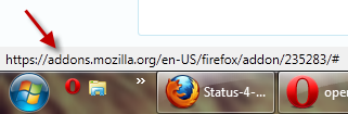 Bring back the status bar in Firefox 4 beta